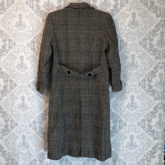 Bert Newman | Jackets & Coats | Vintage Black White Houndstooth Jacket ...